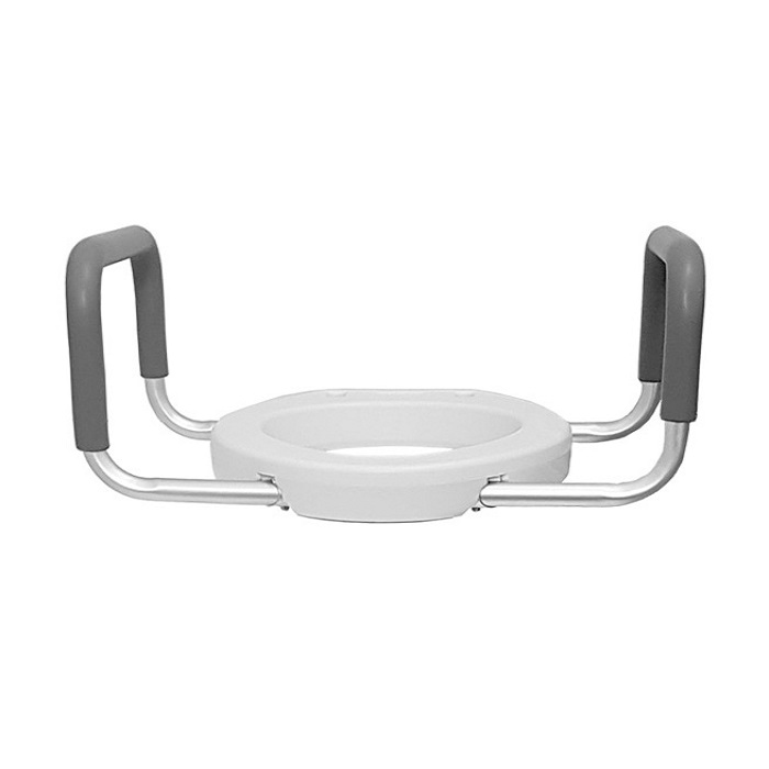 Siège De Toilette Standard Surélevé 2 Ou 4 Avec Appui Bras
