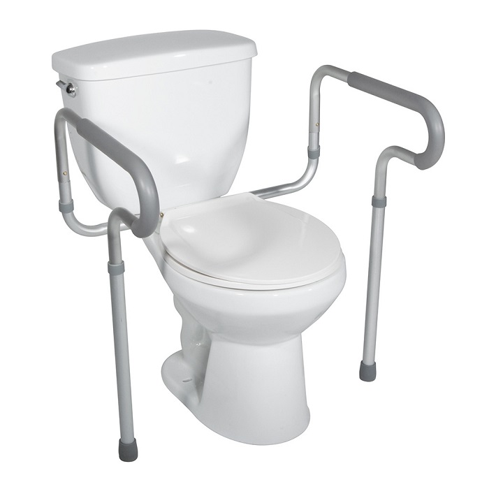 Barre D Appui De Toilette Cadre De Sécurité Ajustable