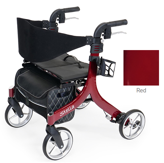 Rollator: Stella Light weight Aluminium